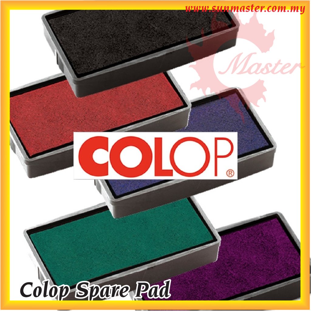 Colop Spare Pad / Stampad / Refill Pad / Replacement Ink Pad P10/P20/P25/P30/P40/P45/P50/P60 ...