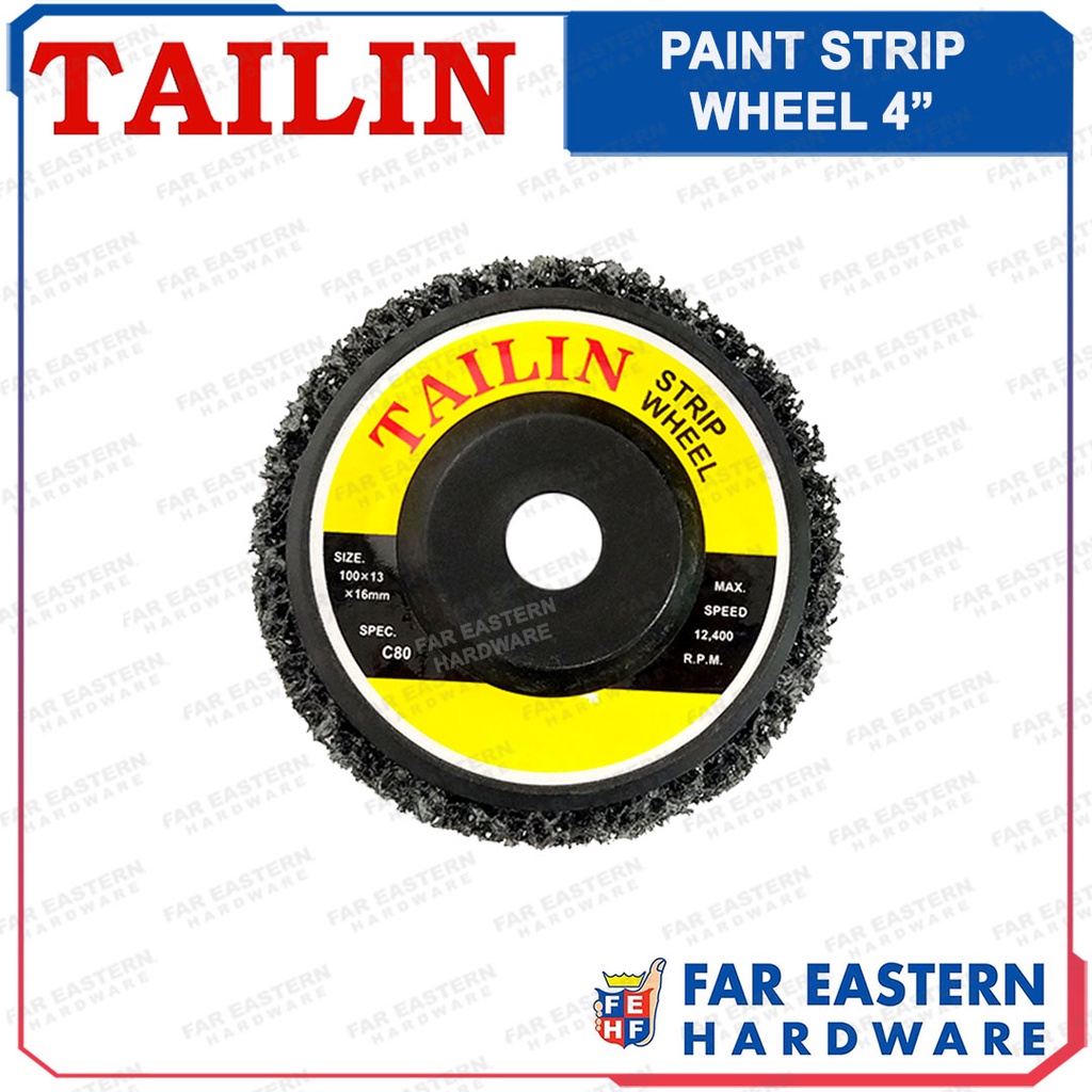 Paint Strip Wheel Stripping Disc 4" TAILIN | OMEGA | Shopee Philippines