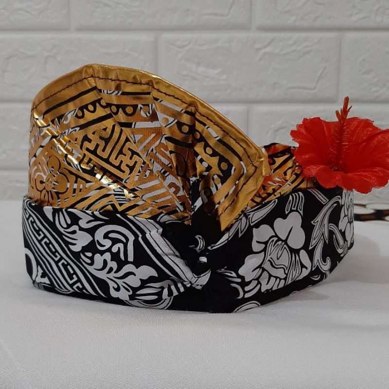 Udeng BALI BATIK MOTIF PATRA MIX COLORS | Shopee Philippines
