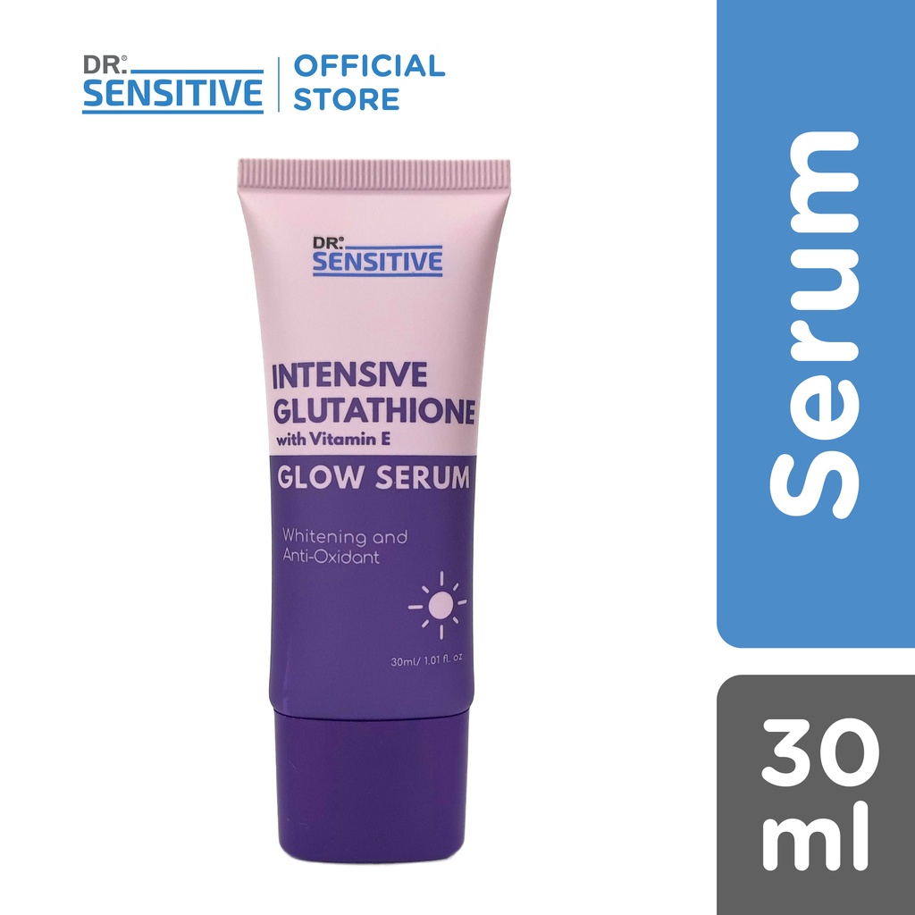 Dr. Sensitive Intensive Glutathione Glow Serum With Vit E 30mL | Shopee ...