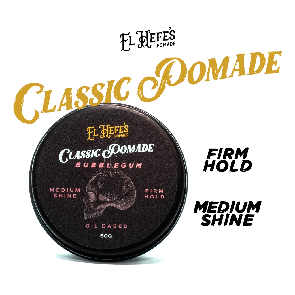 Bubblegum Classic Oil Based Pomade by El Hefe's Pomade | Shopee Philippines