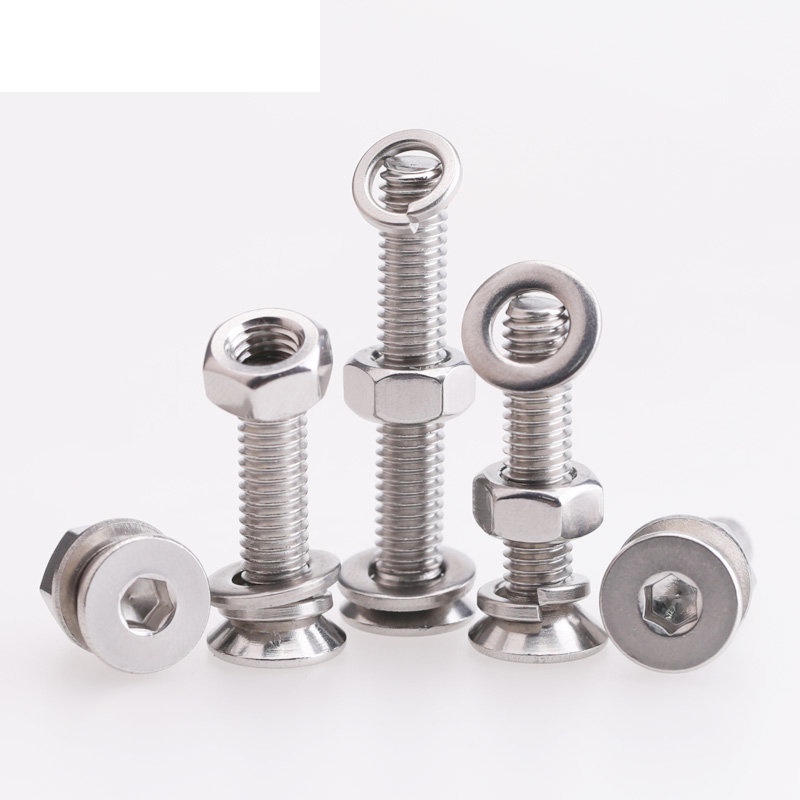 304 Stainless Steel Countersunk Head Hexagon Socket Combination Screw ...