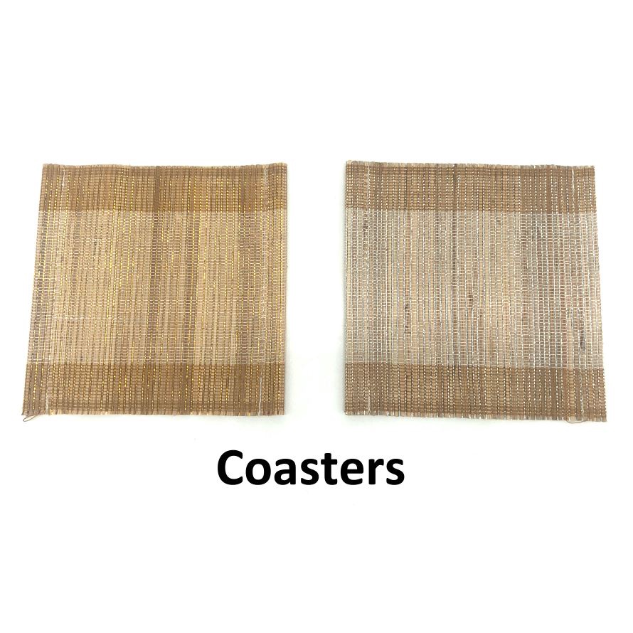 Square Abaca Coaster 4x4inch | Shopee Philippines