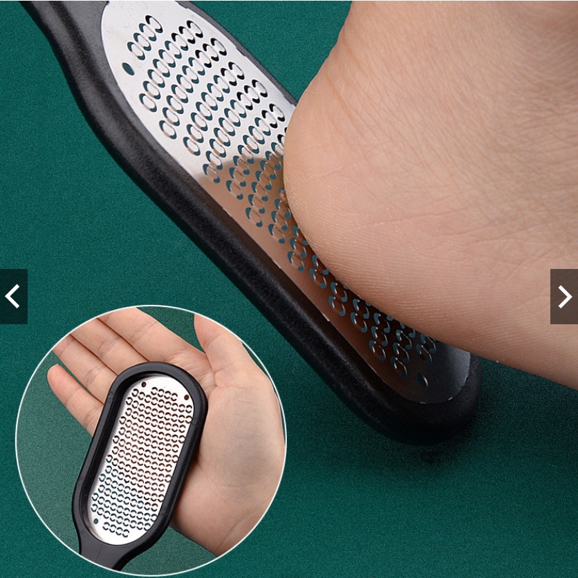 Foot File Stainless Steel Spa Pedicure Callus Remover Foot Rasp File ...