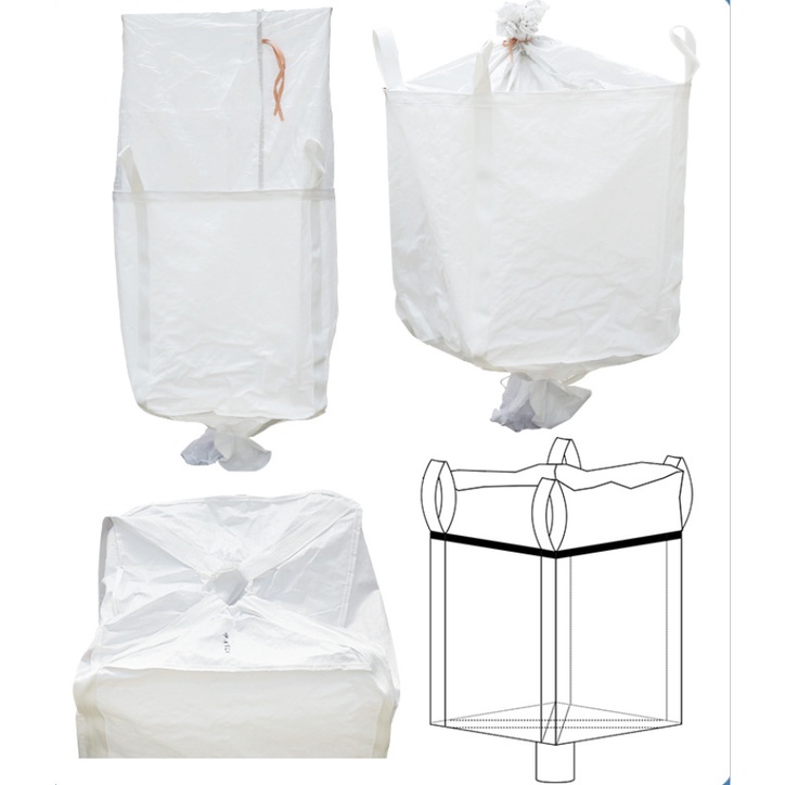 Jumbo Bag and Mega Tonner bags with weight capacity of 1000-1500kg and ...