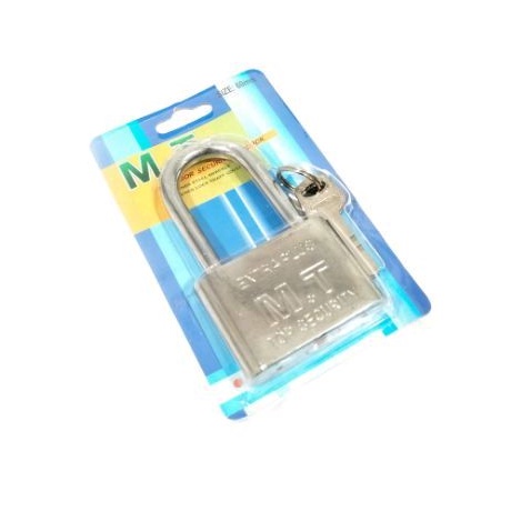 House Fence Padlock 60mm Long Neck AND XIANG / White Padlock (A15 ...