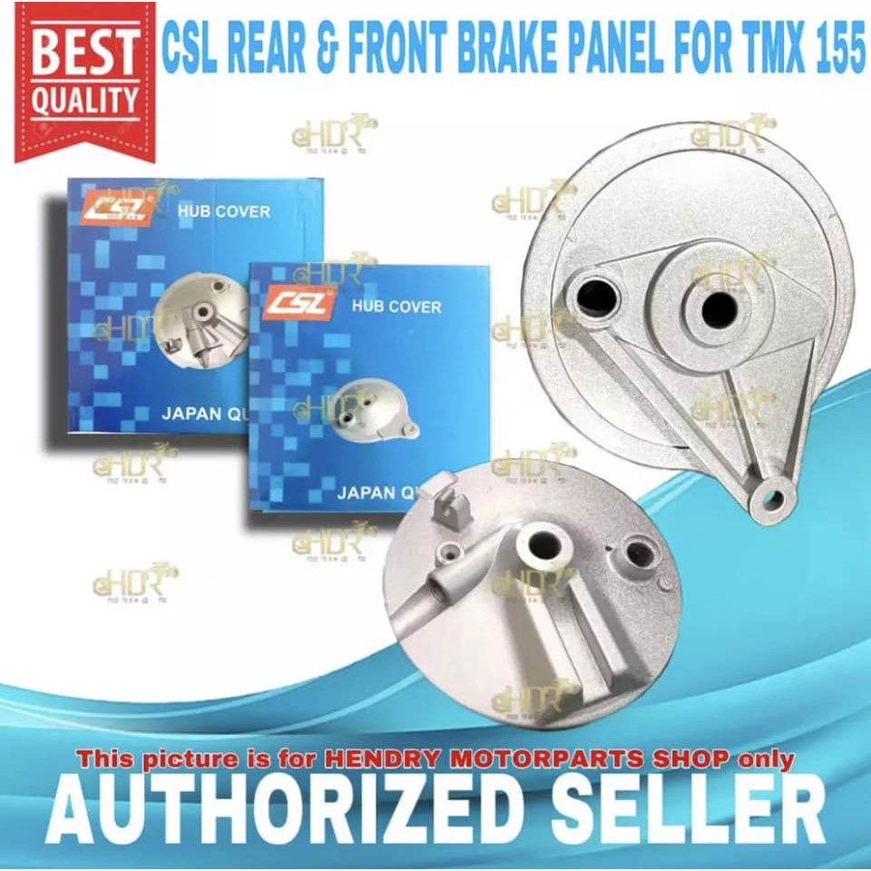 CSL Rear And Front Brake Panel Hub Cover For Honda TMX155 Motorcycle ...