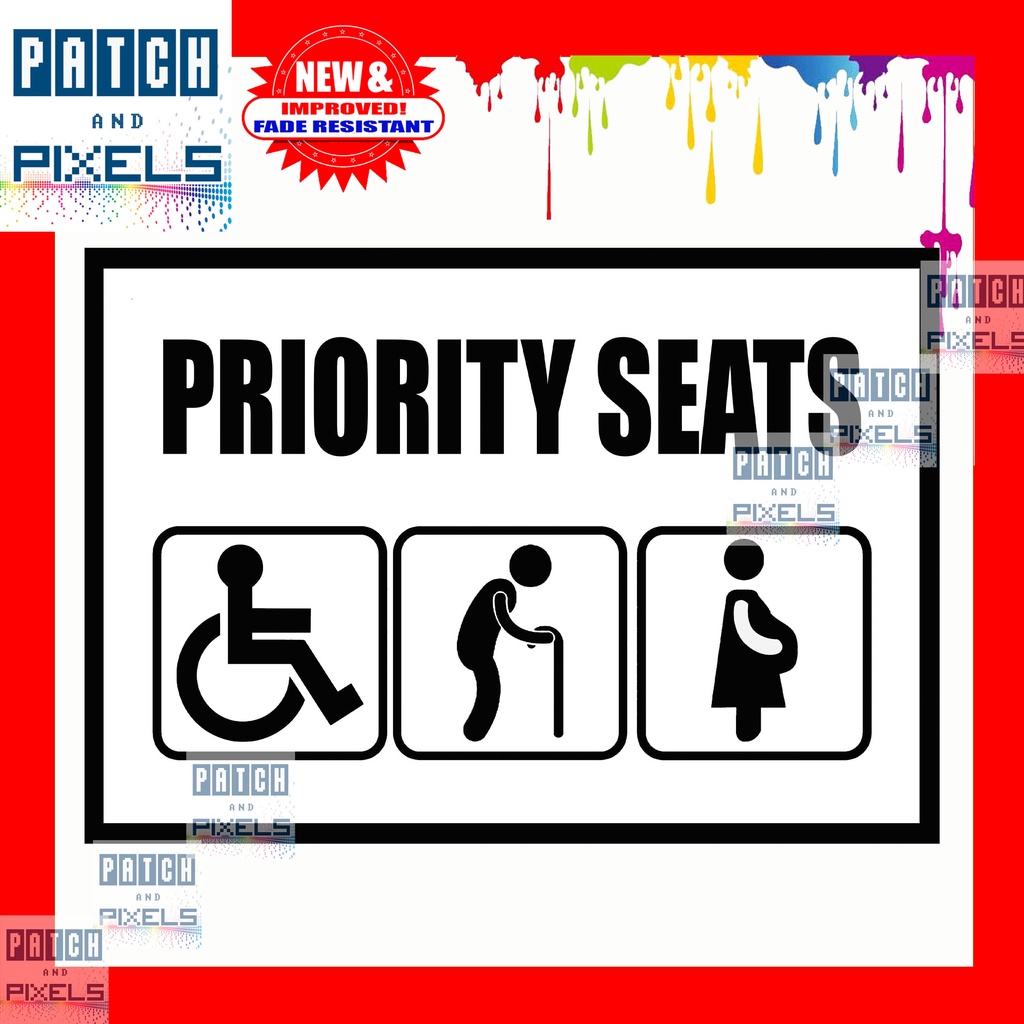 PWD Sticker Waterproof 3 X 4.5 INCHES | Shopee Philippines