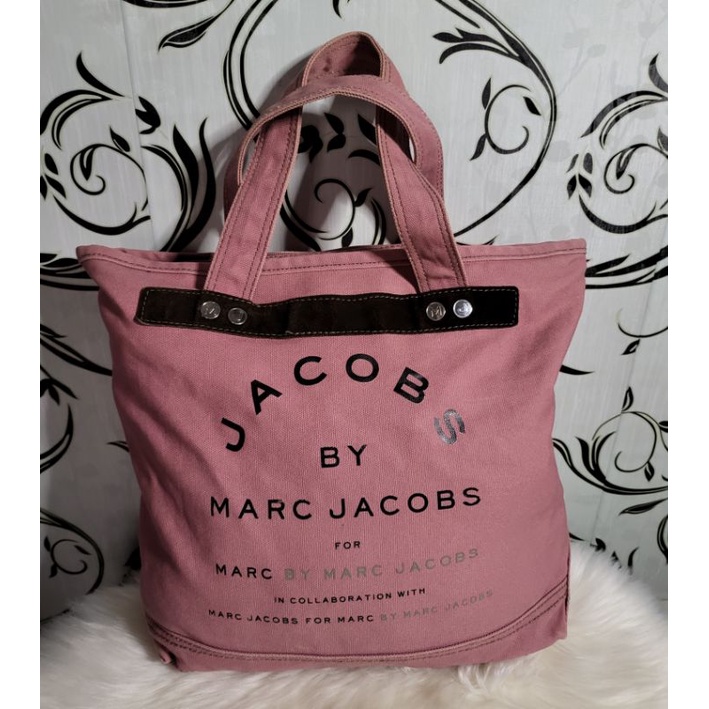 Preloved Marc Jacobs Old Rose Large Tote bag | Shopee Philippines