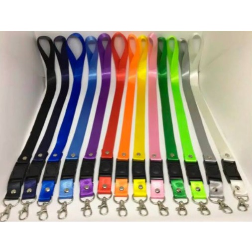 1.5cm STOPPER LANYARD rope ID Card rope polyster idcard rope Name Tag 1 ...