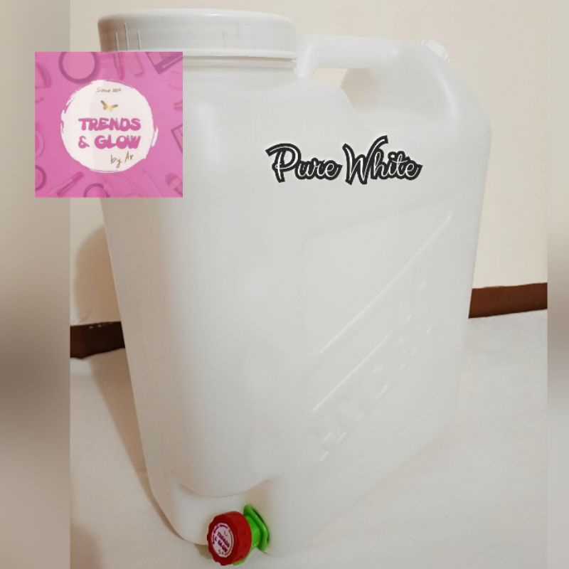 COLORED Gallon Container 20Liters/5Gallon Size /Mineral Water Container ...