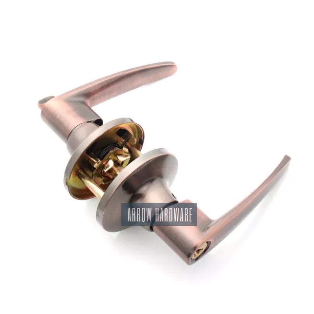 LEVER DOOR SET ENTRANCE Lever Wave Handle Door Knob Set (3 KEYS ...