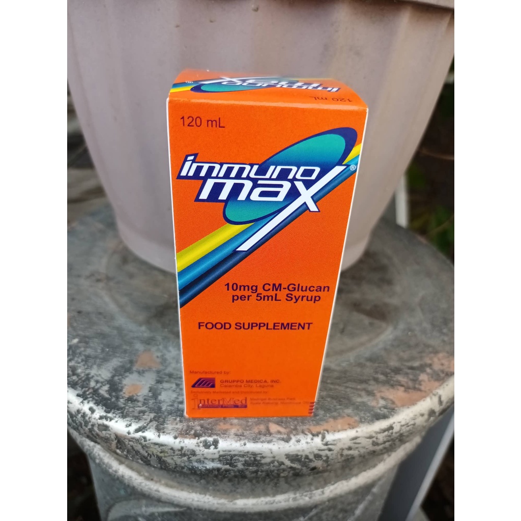 Immunomax 10mg per 5ml Food Supplement 120ml | Shopee Philippines