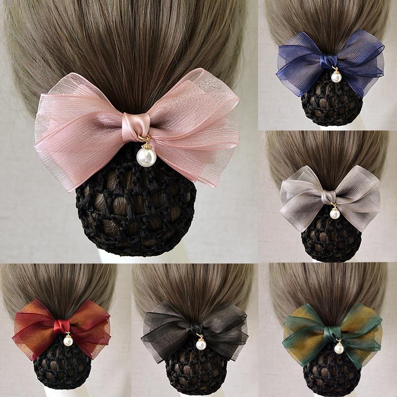 New head flower net pocket nurse professional hair accessories fashion ...