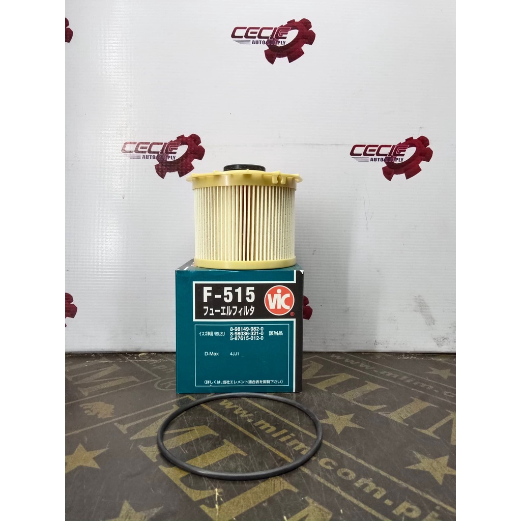 Vic Fuel Filter F-515 for Isuzu D-Max 4JJ1 | Shopee Philippines