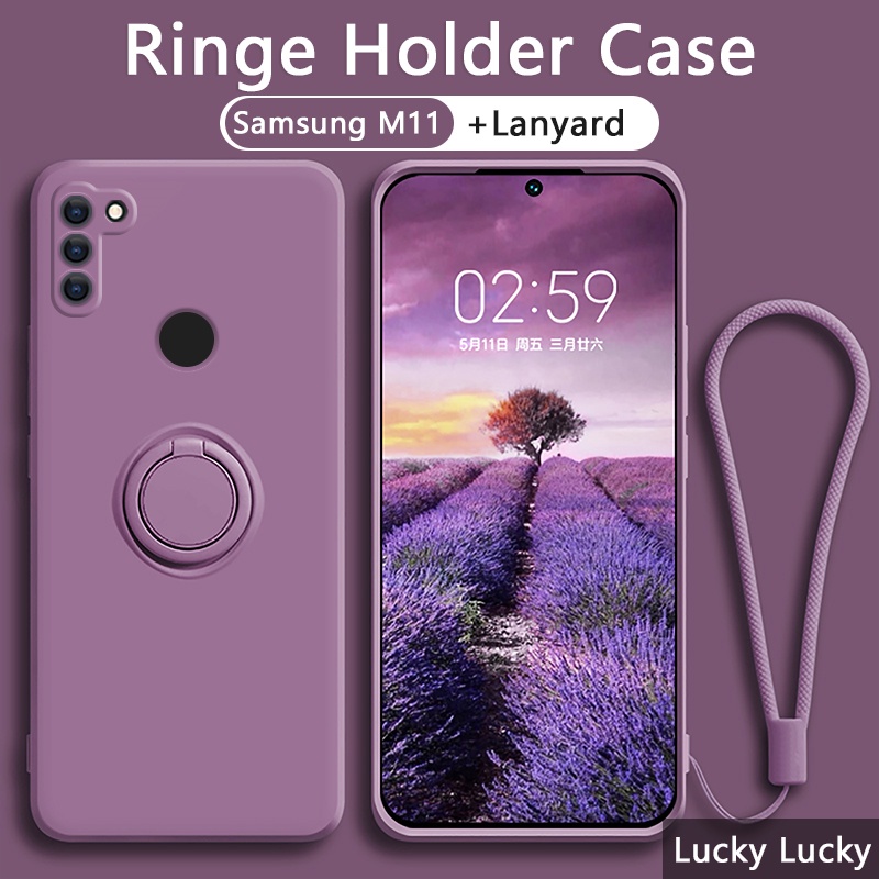 Luxury Samsung M11 M21 M31 M51 M12 M22 M32 Case Liquid Silicone Shock ...