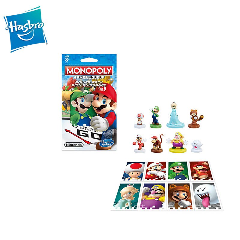Hasbro Genuine Anime Figures MONOPOLY Millionaire Mario Monopoly Game ...