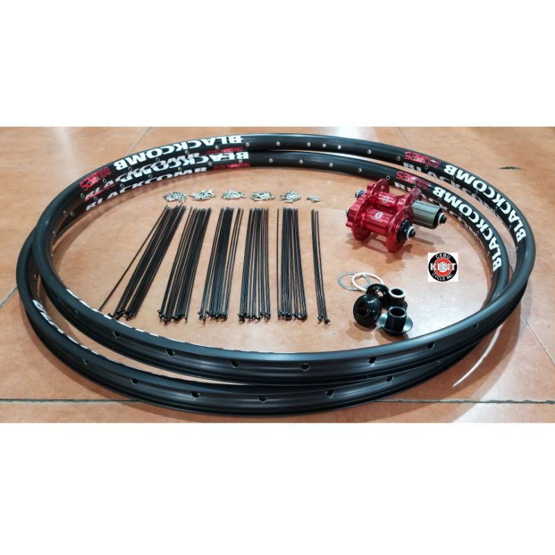 Blackcomb DBX Mtb Front & Rear Rim Wheelset wheel set QR Thruaxle ...