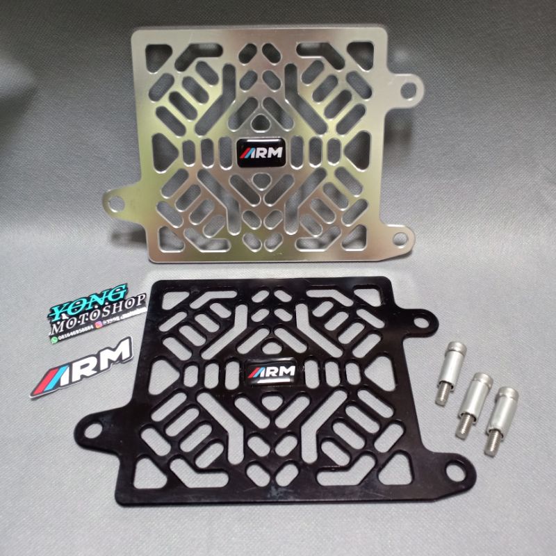 Cyber FULL CNC ARM radiator Cover Honda Vario PCX ADV 125 & 150 Arumi ...