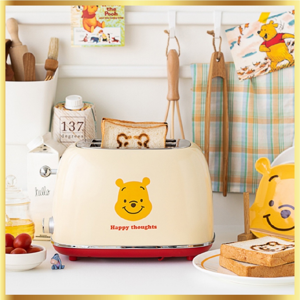 Winnie the Pooh Retro Design Toaster (WT-330A2) | Shopee Philippines