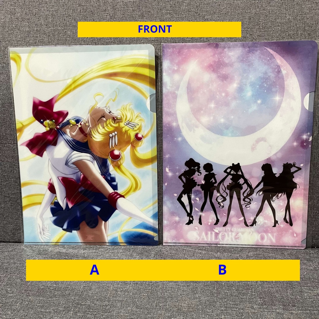 Sailor Moon Design A4 Size File Folder L- type | Shopee Philippines