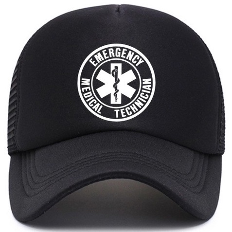 HIGH QUALITY EMERGENCY OFFICER PARAMEDIC RESCUE FIRST AID Mesh Cap Net ...