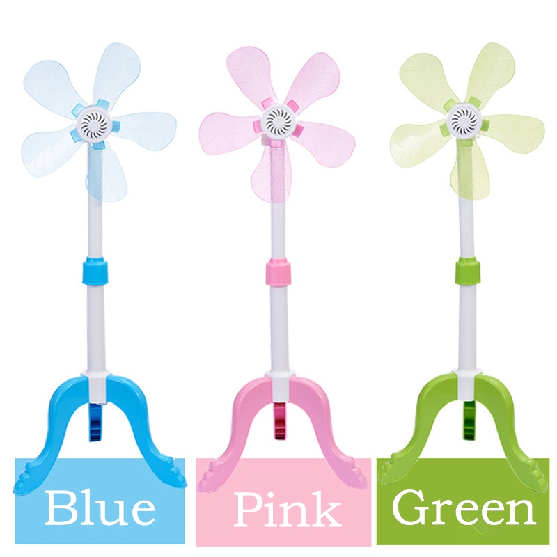 Stand Fan Electric Fan Standard 5 Blades Portable Stand Fan Foldable ...