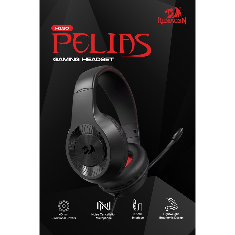 Red Dragon Ares Gaming Headset for PC and Mobile Phones | Shopee ...