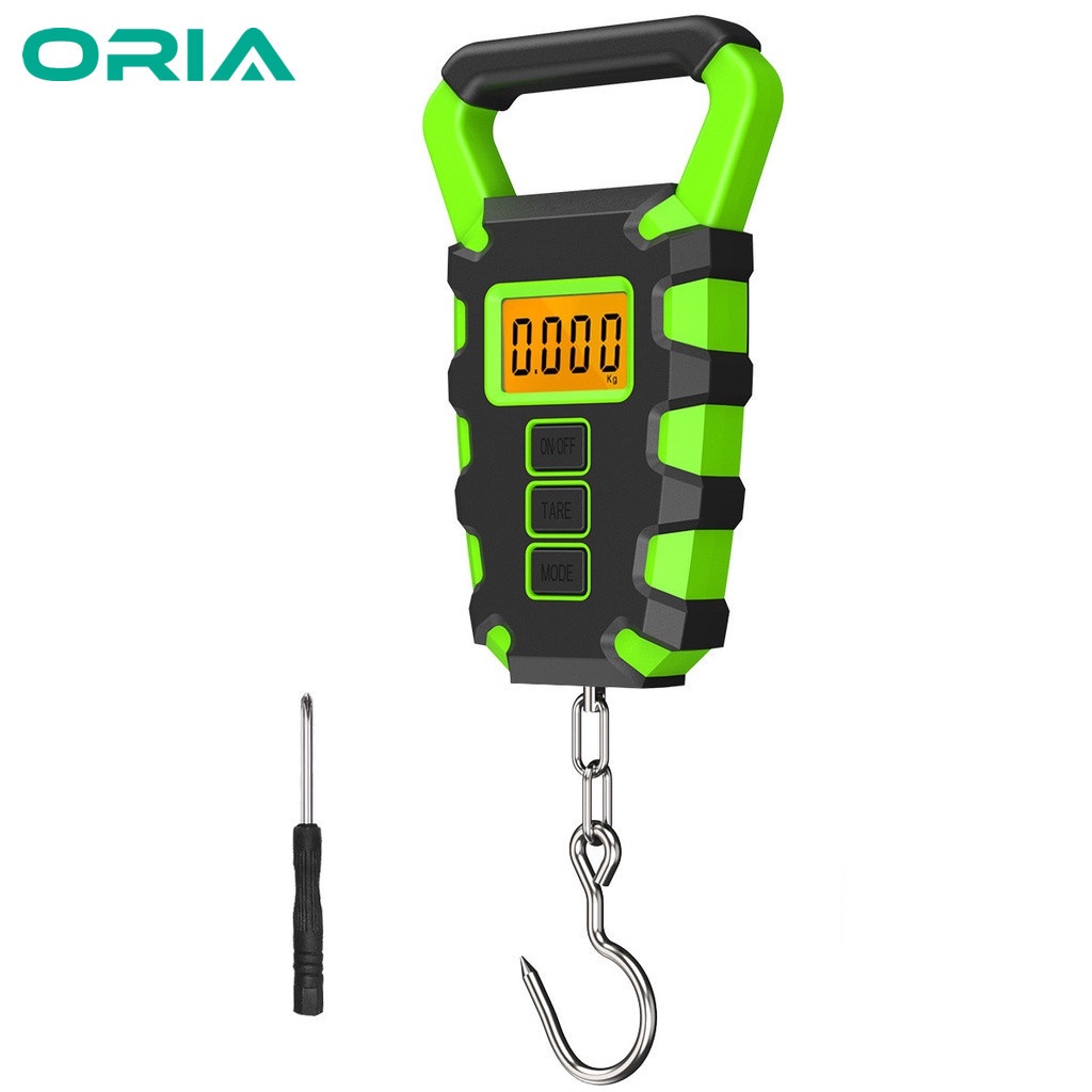 ORIA 50Kg High-precision Fishing Scale Waterproof Digital Weighing ...
