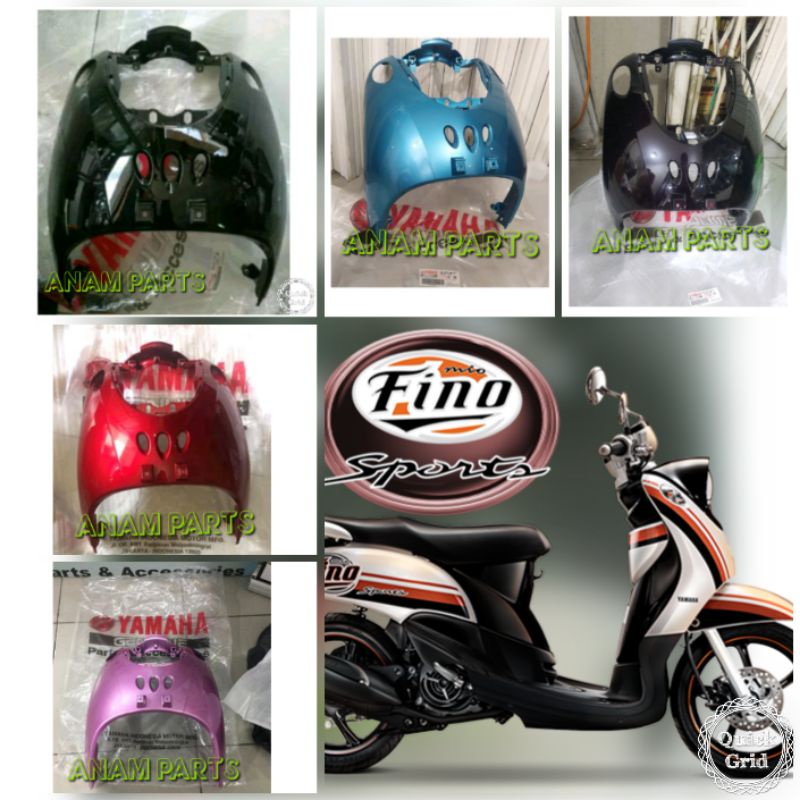 Front Shield YAMAHA FINO 115 Carburetor (1UB) ORIGINAL YAMAHA ORIGINAL ...