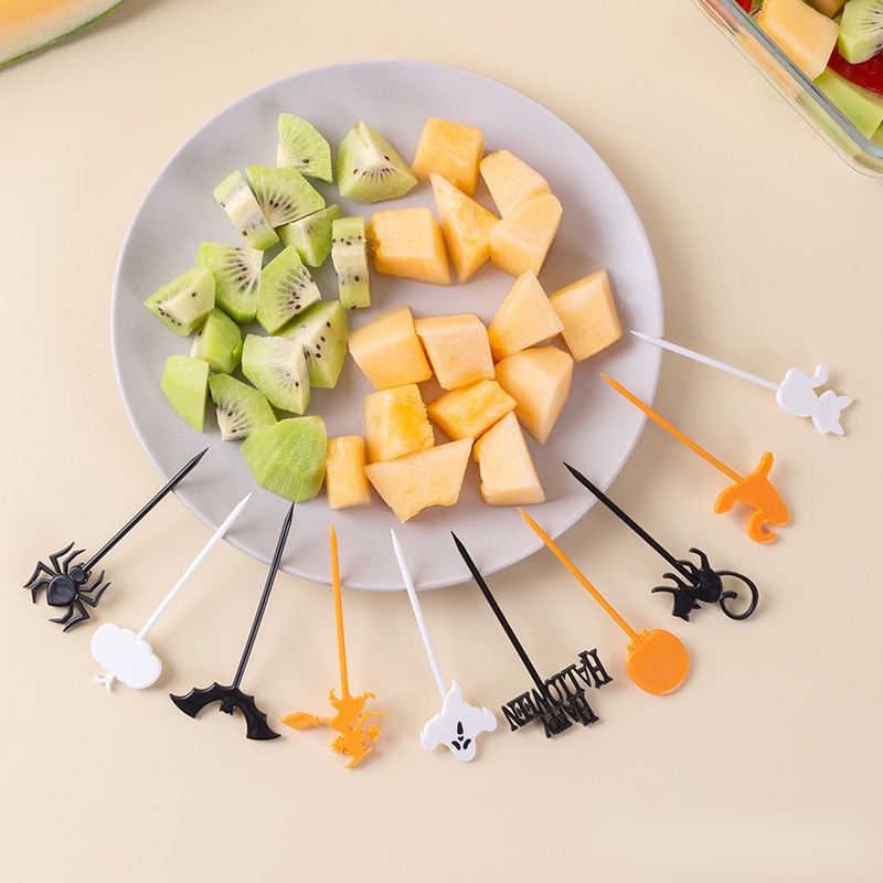 Cartoon Ultraman Halloween Plastic Bento Decoration Sign Cartoon Animal ...