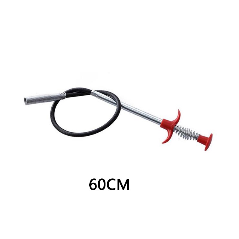 2 Meters Hand Kitchen Sink Cleaning Hook Sewer Dredging Device Spring ...