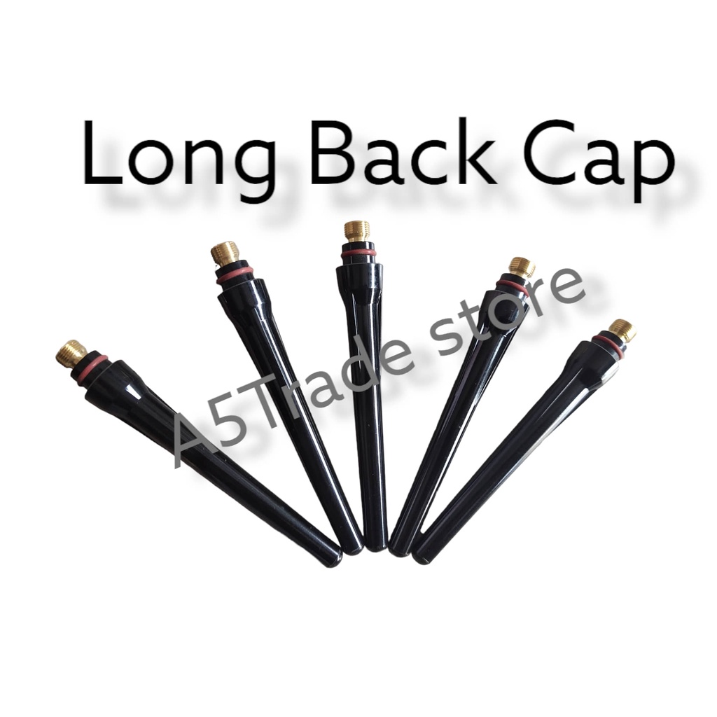 Long Back Cap (Arc TIG Welder Accessory Welding Torch) 5pcs | Shopee ...