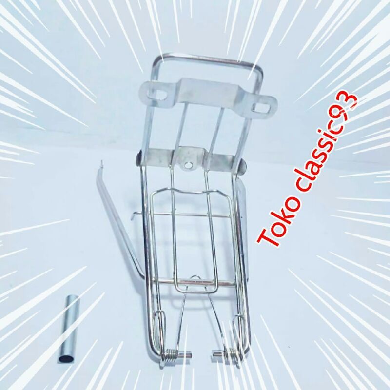 Honda astrea grand clip-on rack, honda prima Legend impressa snap-on ...