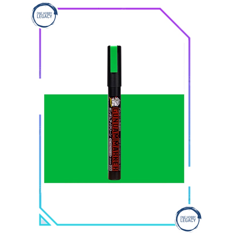 Mr. Hobby Gundam Marker Color Paint Gundam Marker Green GM09 | Shopee Philippines