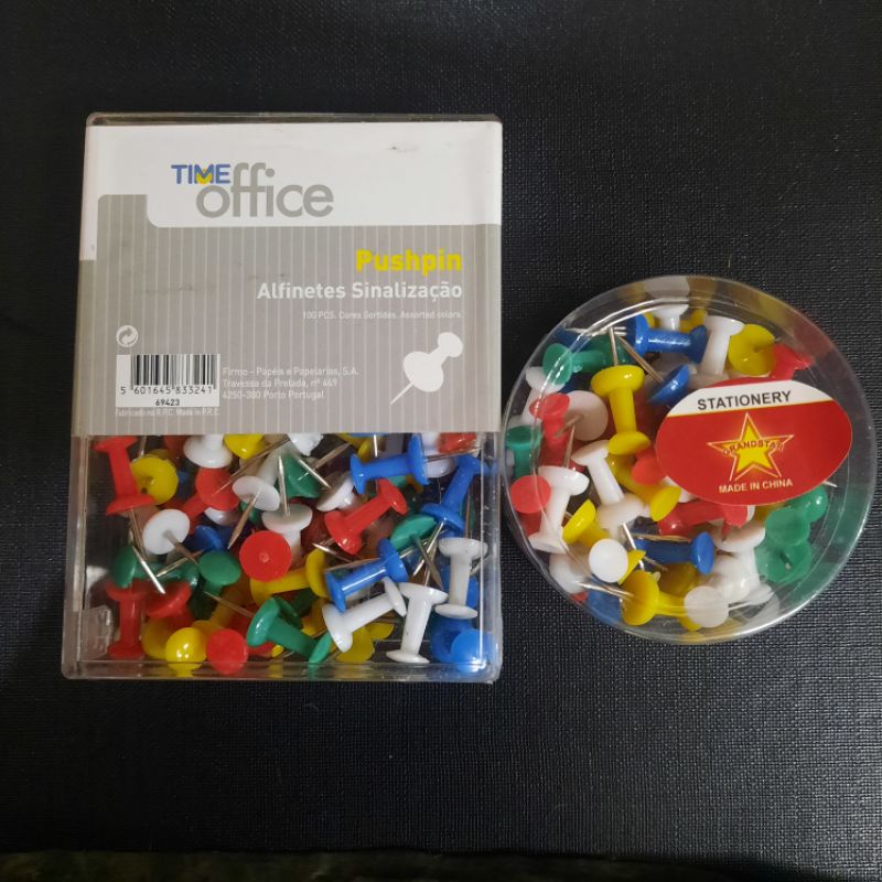 Push Pins assorted color (sold per pack) | Shopee Philippines