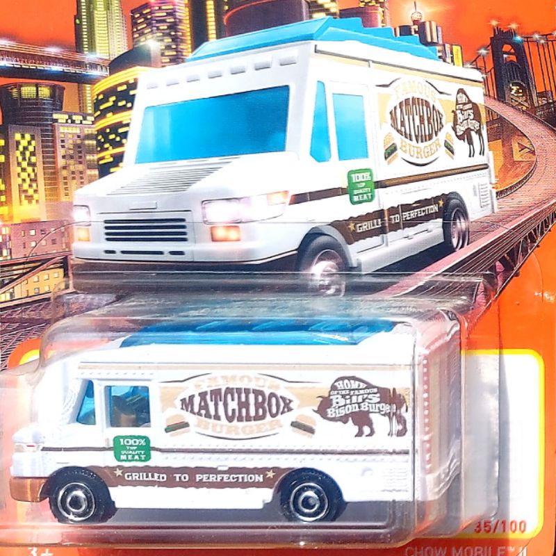 HIJAU PUTIH Matchbox CHOW MOBILE II White 2022 2023 Green - MOBIL ICE ...