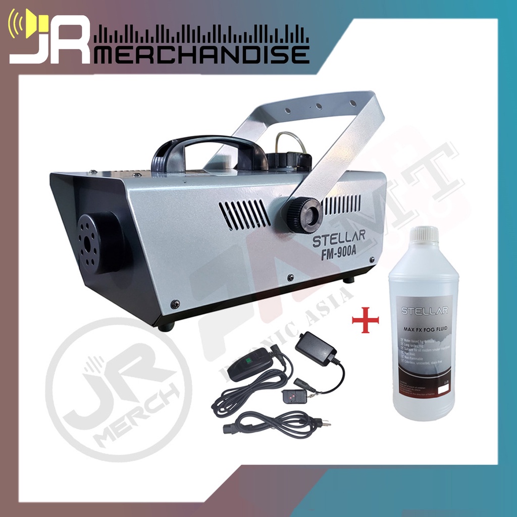 BUNDLE: 1pc. Stellar 900 watts Fog Machine + 1pc. 1 Liter Fog Liquid ...