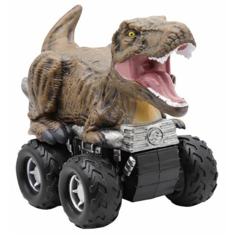 NEW Jurassic World Zoom Riders T Rex Dinosaur Pull Back Powered Vehicle ...