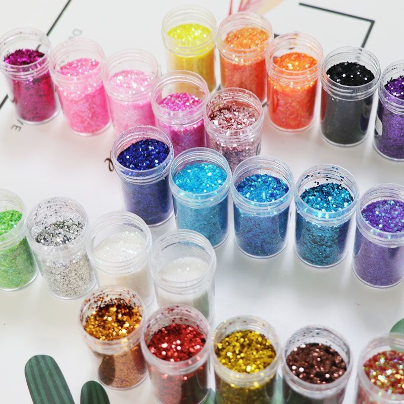 20ml Shimmer Chunky Glitter Gradient Sequins for Epoxy Resin, Uv Resin ...