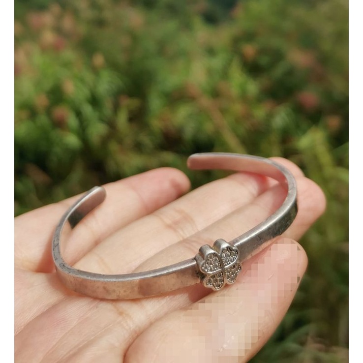 990 Silver Bracelet Bangle (Japan Surplus) Freesize | Shopee Philippines