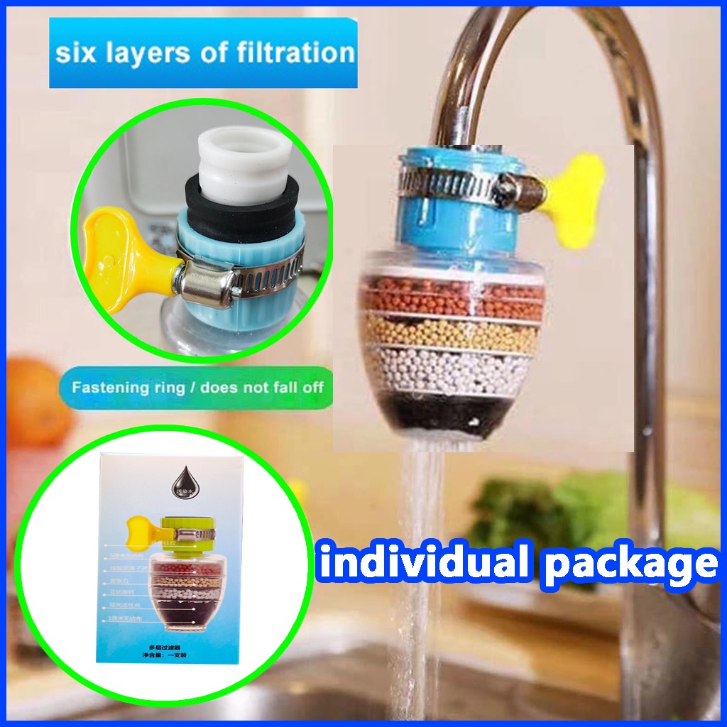 360 Faucet Rotating Drainer Faucet Filter Shower Kitchen Splash Proof ...