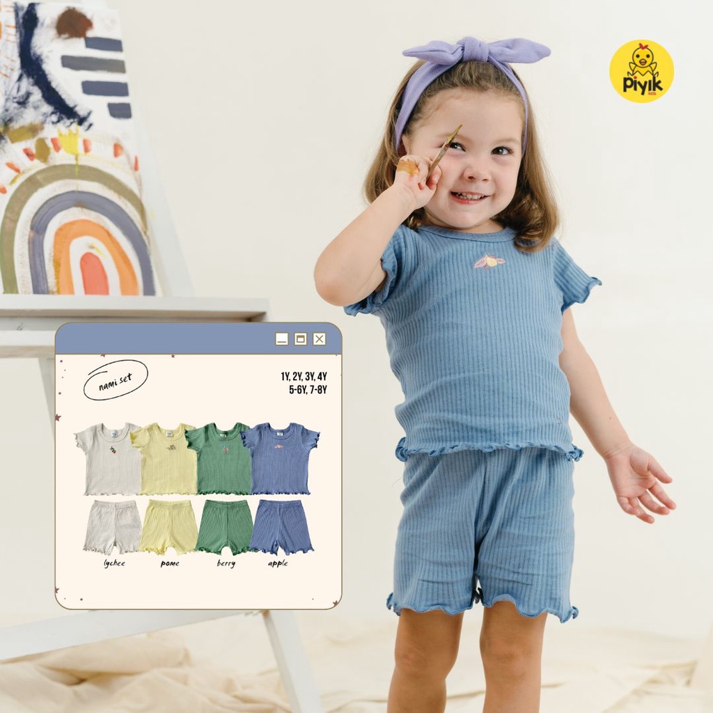Nami Boho Panna Set (1-8Year-Old Girl Suit) | Shopee Philippines