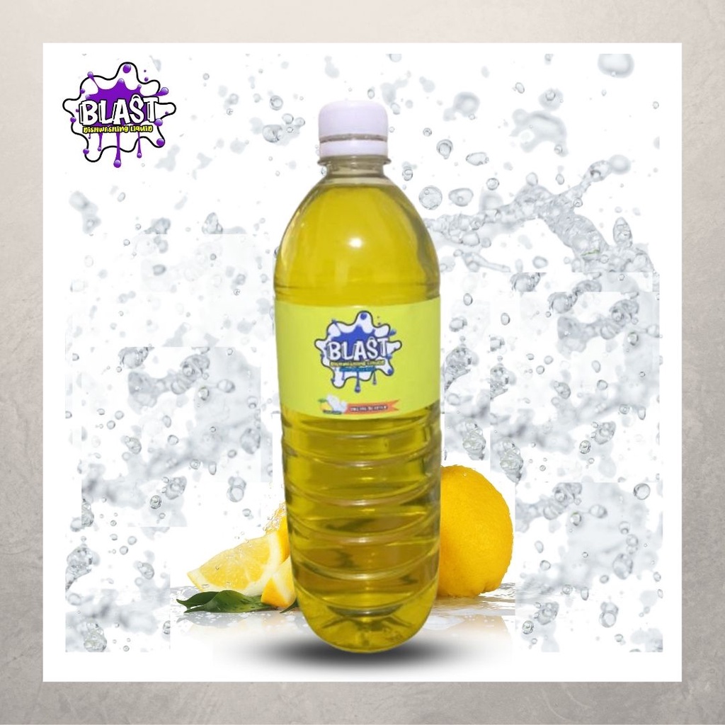 UHV x BLAST Dishwashing Liquid Lemon Scent 1L Bottle of 1 | Shopee ...