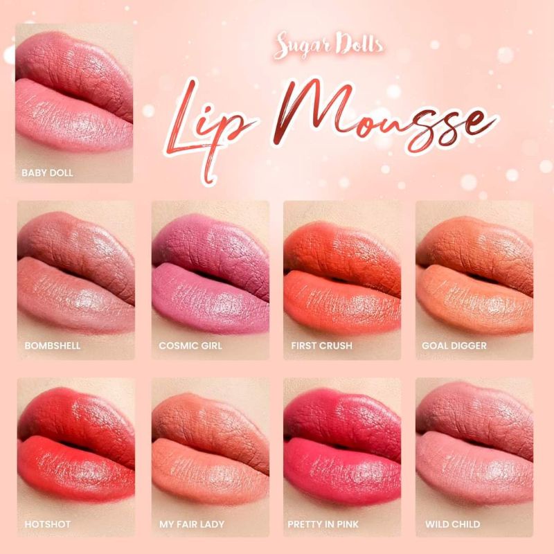 Sugar Dolls Lip Mousse | Shopee Philippines