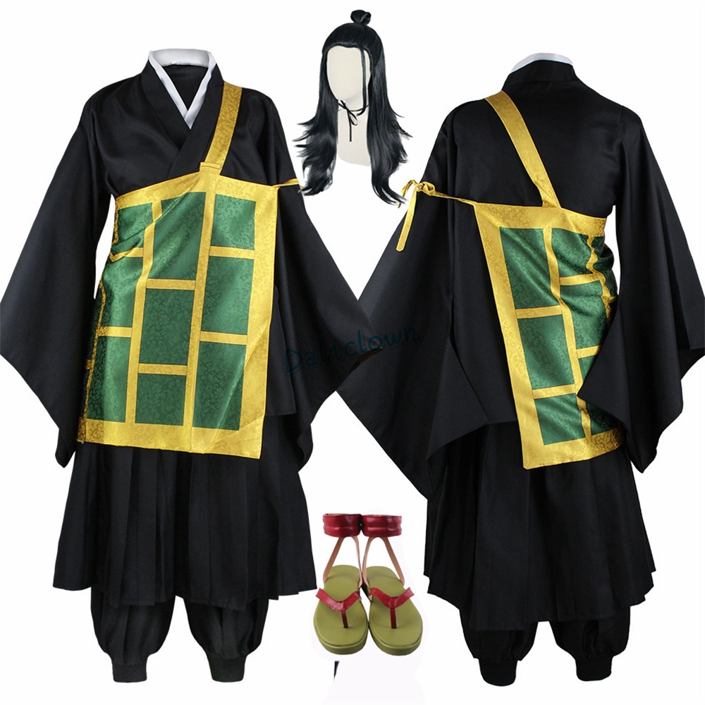 `Jujutsu Kaisen Geto Suguru Cosplay Costume High School Uniform Shoes ...