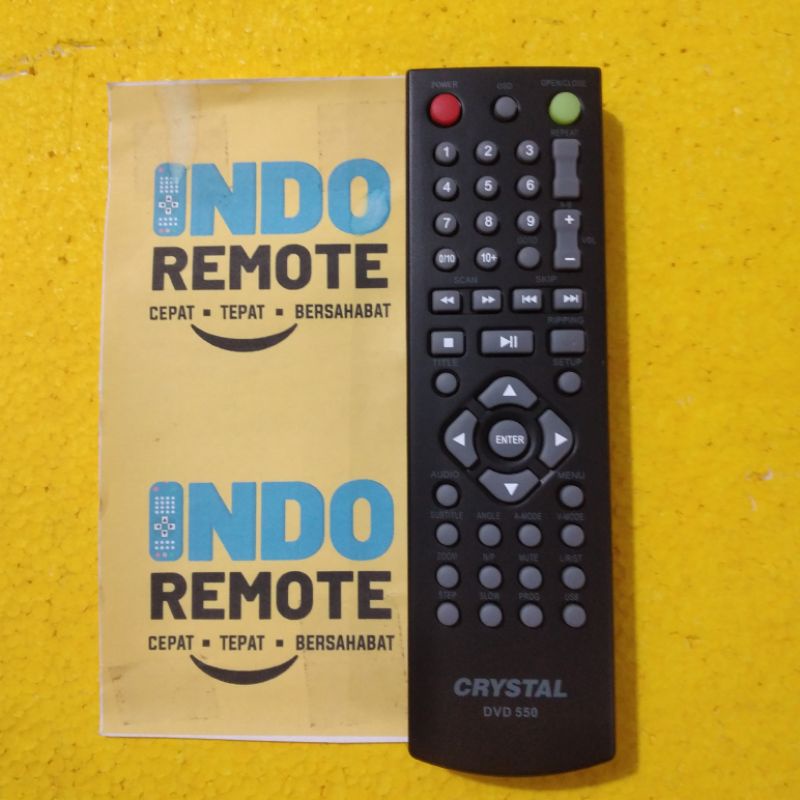 Original CRYSTAL 550 DVD REMOTE | Shopee Philippines