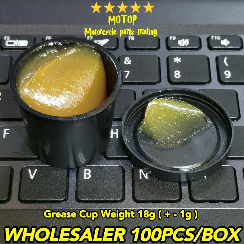 GREASE - GRASA ( WHOLESALER 100PCS / BOX ) ( PER CUP WEIGHT 18g + - 1g ...