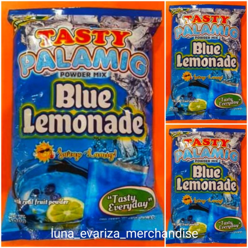 PALAMIG POWDER MIX | BLUE LEMONADE FLAVOR | 1/2 KILO | Shopee Philippines