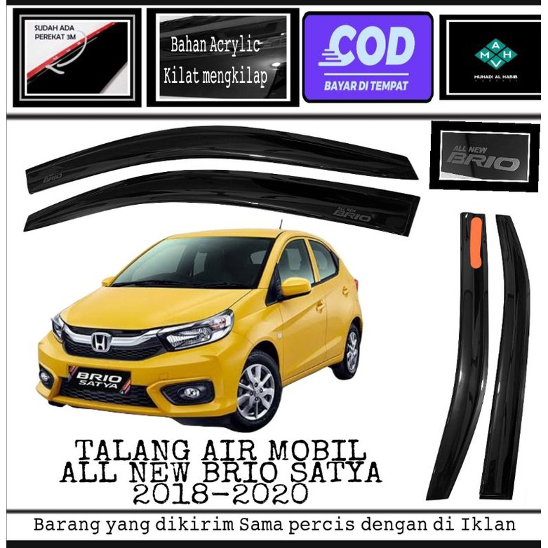 Brio SATYA Gutter 2019-2024 Best Quality 4-door SLIM Bend MODEL ...